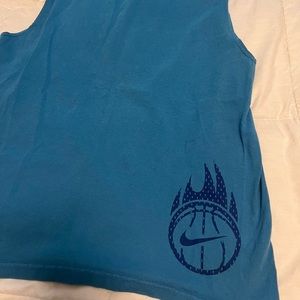 Nike | Shirts | Vintage Nike 20 Y2k Basketball Sports Nbahoops Tanktop ...